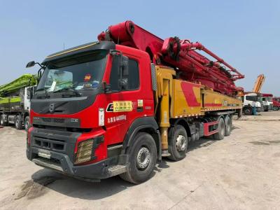 China 2021 SANY 62m Concrete Pump Truck Euro V C10 Series 61.1m Reach 180 m³/h Output for sale