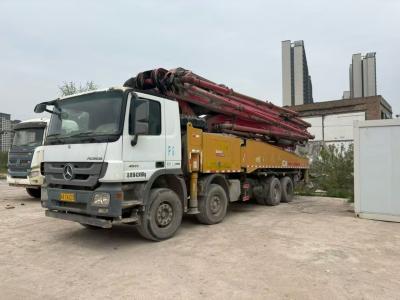 China 2017 SANY 56m Concrete Pump Truck Mercedes-Benz Chassis Euro IV 170 m³/h for sale