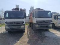 China 2017 SANY 56m Concrete Pump Truck Mercedes-Benz Chassis Euro IV 170 m³/h for sale