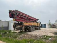 China 2017 SANY 56m Concrete Pump Truck Mercedes-Benz Chassis Euro IV 170 m³/h for sale