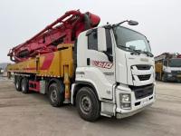 China 2021 SANY 62m Concrete Pump Truck ISUZU Chassis 180 m³/h 13 MPa for sale