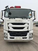 China 2021 SANY 62m Concrete Pump Truck ISUZU Chassis 180 m³/h 13 MPa for sale