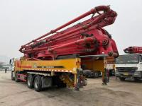 China 2021 SANY 62m Concrete Pump Truck ISUZU Chassis 180 m³/h 13 MPa for sale