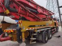 China 2022 SANY 51m Concrete Pump Truck 3-Axle Chassis 180 m³/h 13 MPa for sale