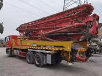 China 2022 SANY 51m Concrete Pump Truck 3-Axle Chassis 180 m³/h 13 MPa for sale