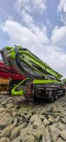 China 2021 Zoomlion 56m Concrete Pump Truck (Mercedes-Benz Arocs Chassis) | 56 m Max. Vertical Reach | 180 m³/h Output |11 MPa for sale