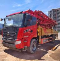 China 2021 SANY 38m Concrete Pump Truck | 38.1 m Max. Vertical Reach | 110 m³/h Output |13 MPa for sale