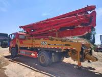 China 2021 SANY 38m Concrete Pump Truck | 38.1 m Max. Vertical Reach | 110 m³/h Output |13 MPa for sale
