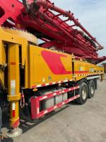 China Premium SANY C10 51m Mercedes-Benz Chassis Concrete Pump Truck | 50.1 m Max. Vertical Reach | 180 m³/h Output |12 MPa for sale