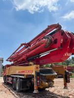 China 2021 SANY 56m Concrete Pump Truck | 56 m Max. Vertical Reach | 180 m³/h Output |12 MPa for sale