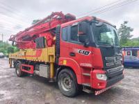 China 2022 SANY 37m Concrete Pump Truck | 37 m Max. Vertical Reach | 120 m³/h Output |13 MPa for sale