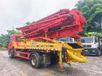 China 2022 SANY 37m Concrete Pump Truck | 37 m Max. Vertical Reach | 120 m³/h Output |13 MPa for sale