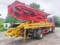 China 2022 SANY 37m Concrete Pump Truck | 37 m Max. Vertical Reach | 120 m³/h Output |13 MPa for sale