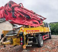 China 2020 SANY 37m Concrete Pump Truck | 37 m Max. Vertical Reach | 120 m³/h Output |13 MPa for sale