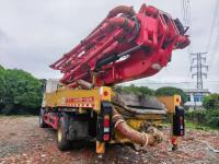 China 2020 SANY 37m Concrete Pump Truck | 37 m Max. Vertical Reach | 120 m³/h Output |13 MPa for sale