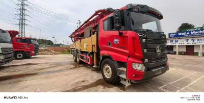 China 2021 SANY 49m Concrete Pump Truck |49m Max. Vertical Reach | 170 m³/h Output |12 MPa for sale