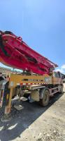 China 2021 SANY 39m Concrete Pump Truck | 39m Max. Vertical Reach | 120 m³/h Output |13 MPa for sale