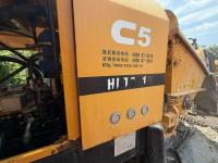 China 2020 SANY HBT8018C‑5S Used Diesel Powered Trailer Concrete Pump | 85 m³/h output | 180/2200 kW/rpm engine for sale