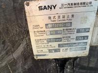 China 2020 SANY HBT8018C‑5S Used Diesel Powered Trailer Concrete Pump | 85 m³/h output | 180/2200 kW/rpm engine for sale