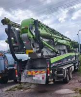 China Refurbished Zoomlion ZLJ5353THBBE 52m Used Concrete Pump Truck 10x4 Sinotruk Chassis Wireless Remote Control 33000kg for sale