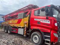 China 2019 SANY SYM5442THB 62m Used Concrete Pump Truck 8.3 MPa Max Pressure 368kW Diesel Engine 125mm Delivery Pipe for sale