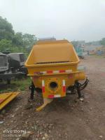China SANY HBT8018C Used Concrete Trailer Pump 85m³/h Deutz 186kW Engine High Output CE Certified 2020 for sale