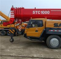China Used SANY STC1000 Truck Crane, 100 Ton Mobile Crane, 60m Main Boom Heavy‑Duty Lifting Machinery for sale
