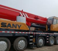 China Used SANY STC1000 Truck Crane, 100 Ton Mobile Crane, 60m Main Boom Heavy‑Duty Lifting Machinery for sale