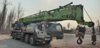 China ZOOMLION QY70V Used Truck Crane 2018 70 Ton Capacity 43m Boom 14 Ton Counterweight for sale