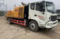 China 2018 SANY SY5133THBE Used Truck Mounted Concrete Line Pump 100m3/H 23MPa Low Hours Original Unit for sale