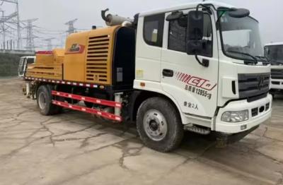China 2018 SANY SY5133THBE Used Truck Mounted Concrete Line Pump 100m3/H 23MPa Low Hours Original Unit for sale