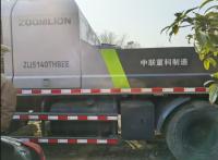 China 2019 Zoomlion ZLJ5140THBEE Used Truck Mounted Concrete Line Pump 100m3/H 23MPa Dongfeng Chassis for sale