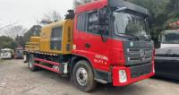 China 2021 SANY SY5143THBF Used Truck Mounted Concrete Line Pump 100m3/H 23MPa Dongfeng Chassis Low Hours for sale