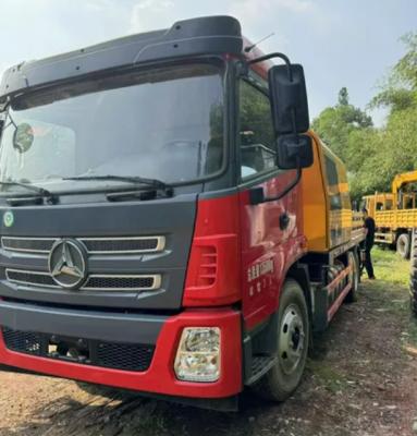 China 2021 SANY SY5143THBF Used Truck Mounted Concrete Line Pump 100m3/H 23MPa Dongfeng Chassis Low Hours for sale