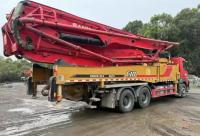 China 2021 SANY SYM5350THB 520C-10 52m Used Concrete Pump Truck 5-Section RZ Boom 170m3/h 12MPa Euro V for sale