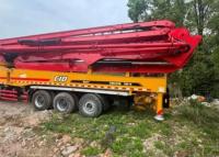 China 2020 SANY SYM5555THB 66m Used Concrete Pump Truck 6-Section RZ Boom 180m3/h 13MPa Euro V 8x4 for sale