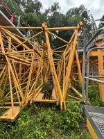 China Zoomlion W6013-6A Used Tower Crane 2021 Year 6 Ton 60m Jib 199.6m Lifting Height for sale