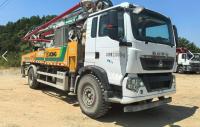 China Used HOWO Chassis Concrete Pump Truck 37m Boom 120m3/h Weichai WP10 Engine for sale