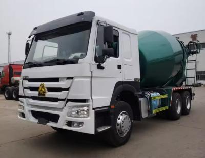 China Sinotruk HOWO Used Concrete Mixer Truck 12m3 8x4 Diesel 371HP Cement Mixer for sale