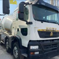 China Sinotruk HOWO Used Concrete Mixer Truck 12m3 8x4 Diesel 371HP Cement Mixer for sale