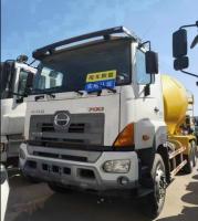 China Hino 700 Used Concrete Mixer Truck 10m3 6x4 Diesel P11C Engine Cement Mixer for sale