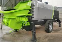 China Used Zoomlion HBT80.16.110 Concrete Trailer Pump 80m3/h 16MPa Second Hand for sale