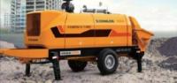 China Used Sany HBT80.16.174 Concrete Trailer Pump 80m3/h 16MPa Diesel Engine Ready Stock for sale