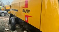 China Used Sany HBT80.16.174 Concrete Trailer Pump 80m3/h 16MPa Diesel Engine Ready Stock for sale