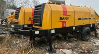 China Used Sany HBT80.16.174 Concrete Trailer Pump 80m3/h 16MPa Diesel Engine Ready Stock for sale