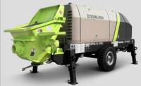 China Used Zoomlion HBT6013C-5 Concrete Trailer Pump 60m3/h 13MPa Diesel Engine Low Hours for sale