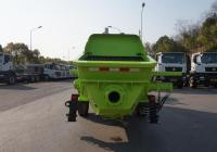China Used Zoomlion HBT6013C-5 Concrete Trailer Pump 60m3/h 13MPa Diesel Engine Low Hours for sale
