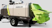 China Used Zoomlion HBT80.16.174RSU Concrete Line Pump 80 m3 Diesel Trailer Mounted for sale