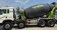China Zoomlion 12m3 Refurbished Concrete Mixer Trucks With HOWO TX 6x4 Chassis 371HP for sale