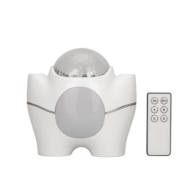 China Simplicity White Galaxy Star Projector Night Light Bedroom Bluetooth Music Led With Timer Star Projector Lamp Gift Room Outdoor for sale